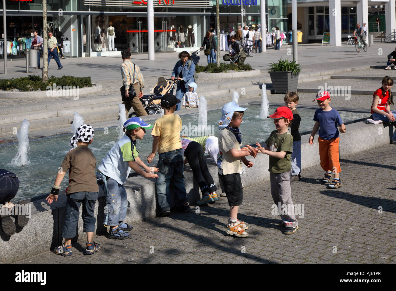 Sachsen Saxony Dresden Prager Strasse Street St Stock Photo - Alamy