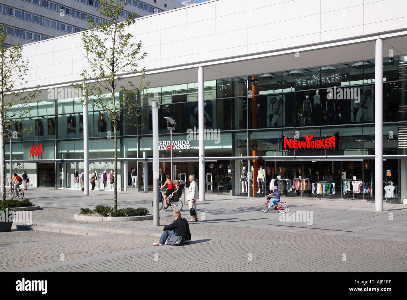 Sachsen Saxony Dresden Prager Strasse Str Street St Stock Photo - Alamy