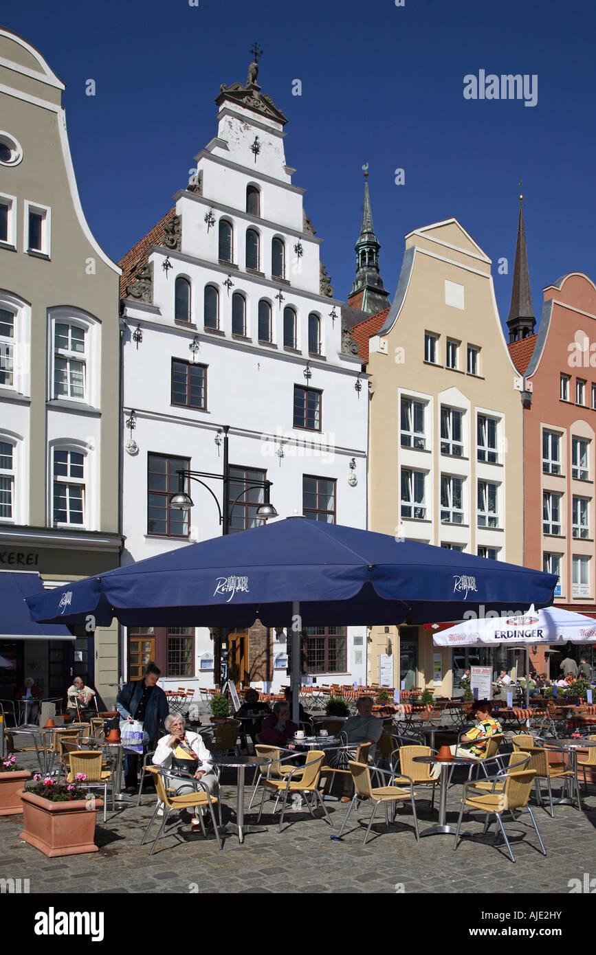 Western Pomerania Rostock Neuer Markt New Market Platz Place Square ...