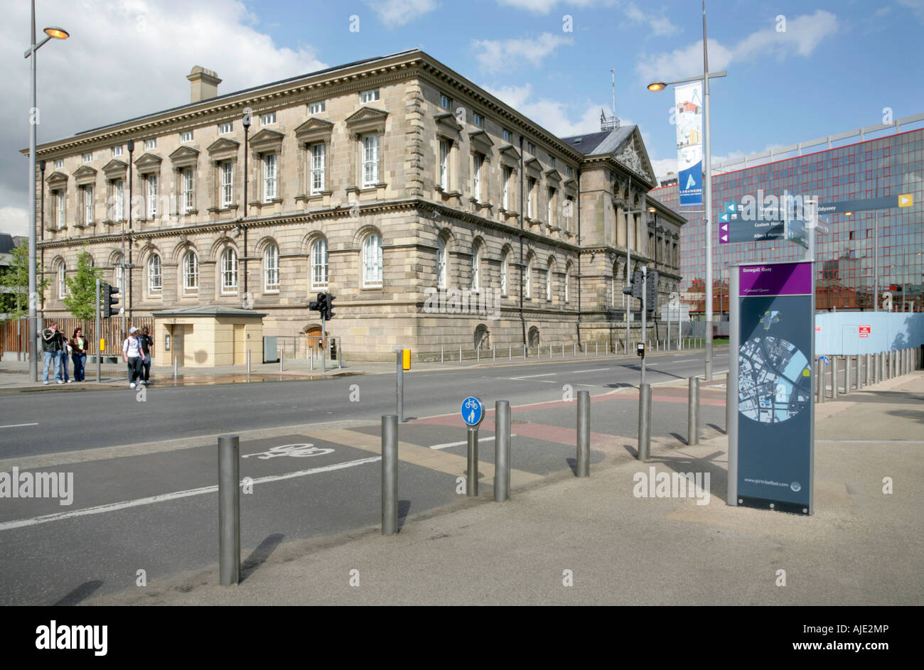 Customs House, Donegall Quay, Belfast, Northern Ireland Stock Photo - Alamy
