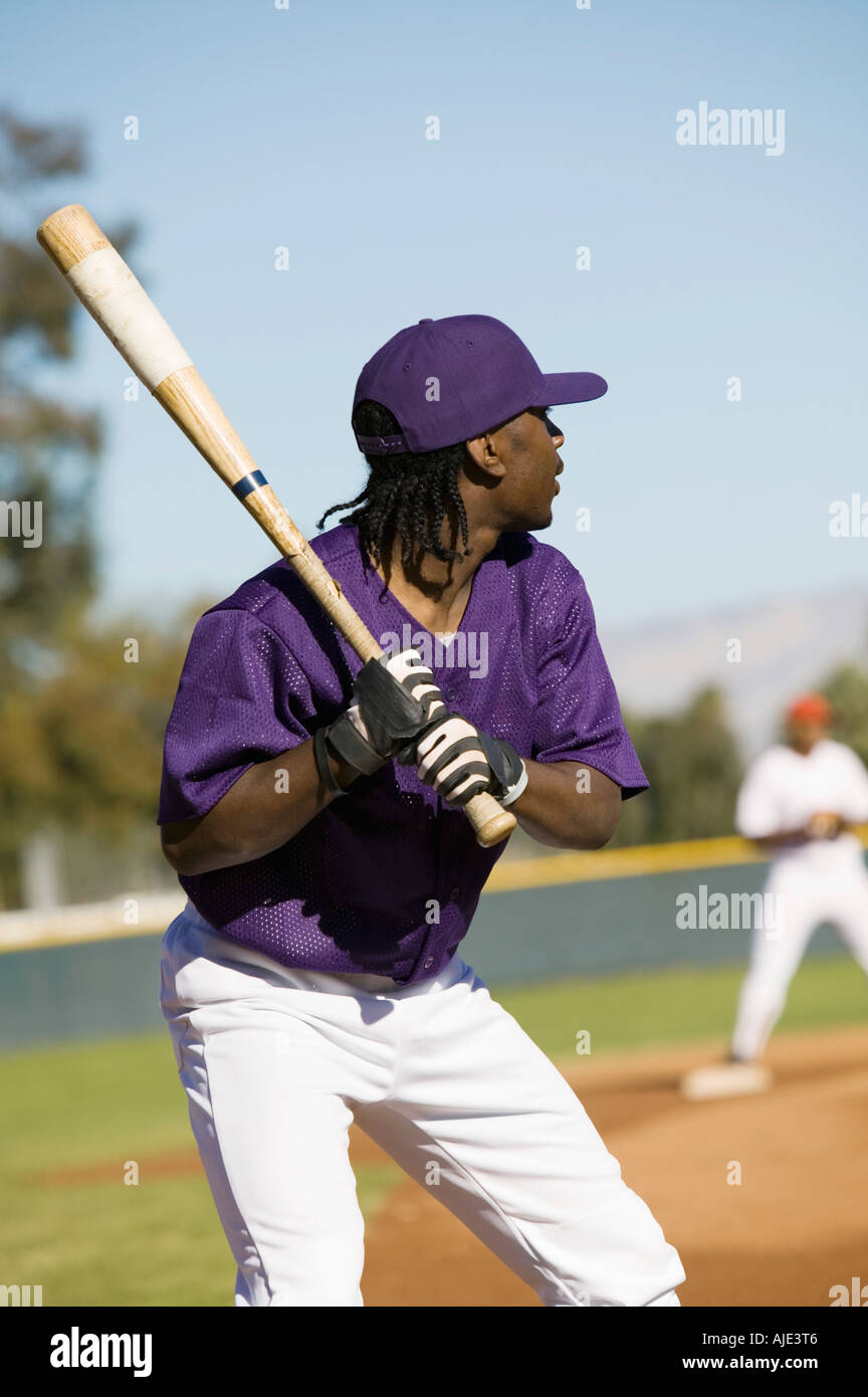 Side view of baseball player people hi-res stock photography and images ...