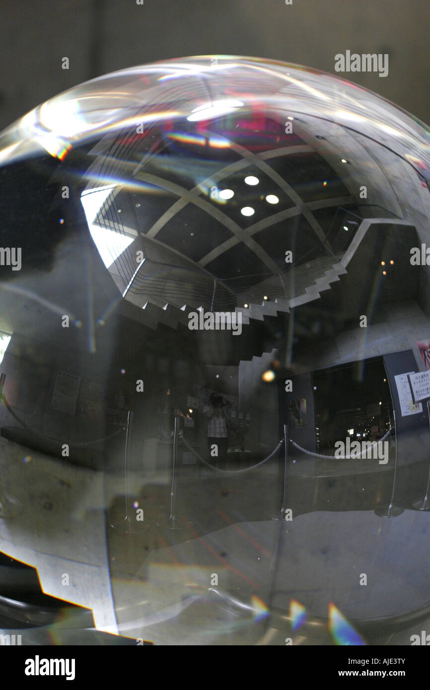 The World Largest Crystal Ball at the Suwa Garasunosato Museum Nagano ...