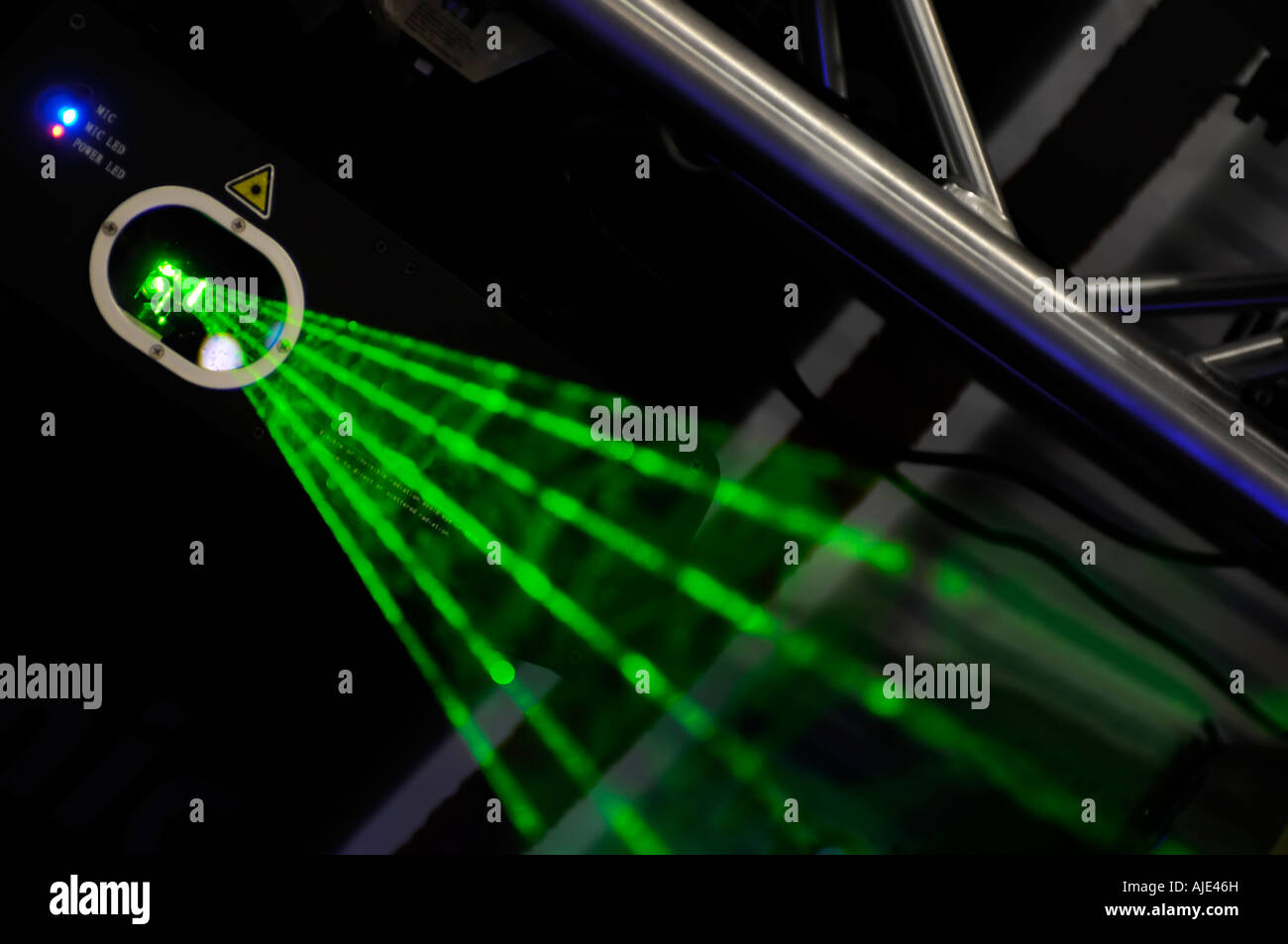 Green Laser Light Show