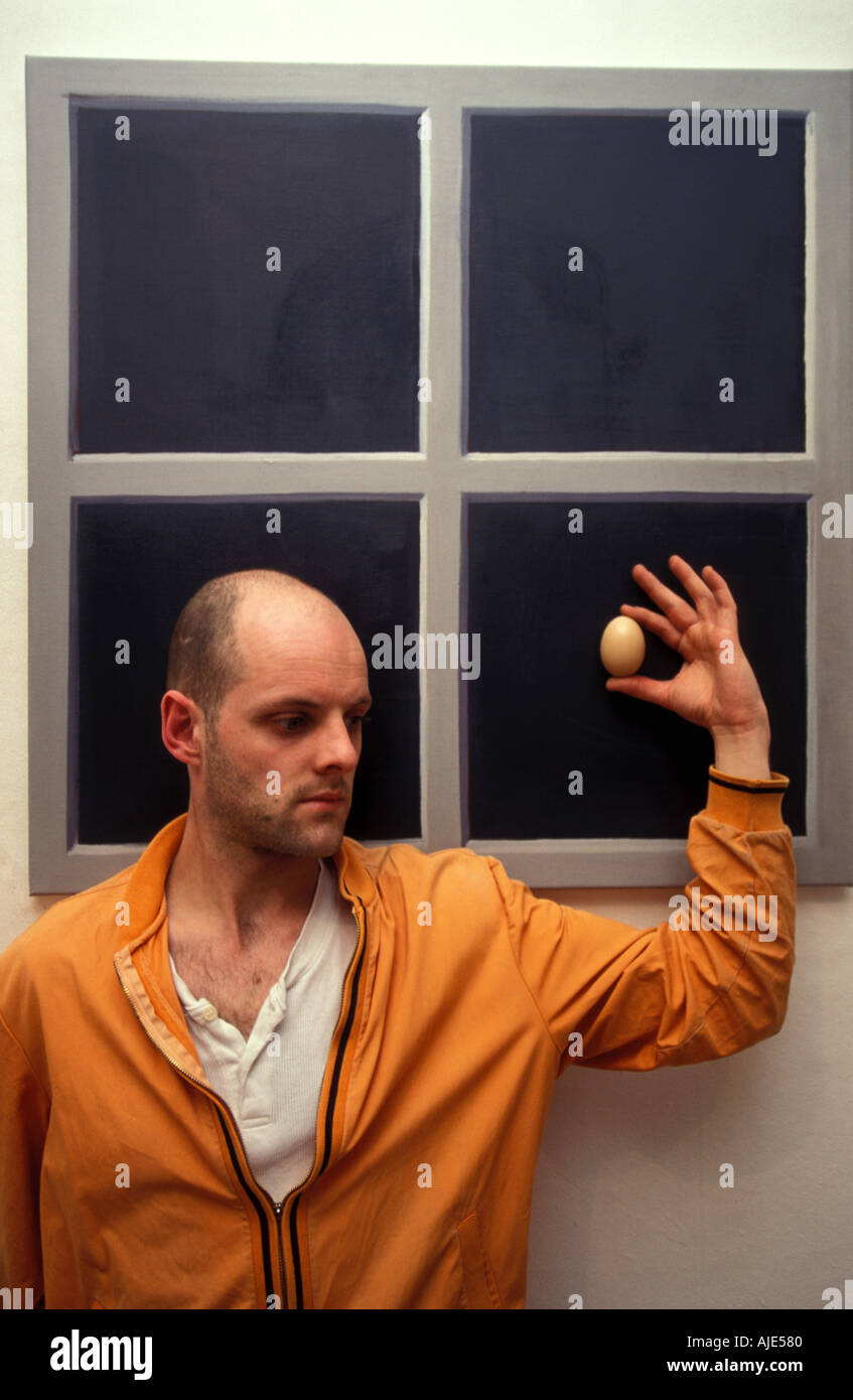 British artist Gavin Turk in his London Studio, London, UK Stock Photo ...