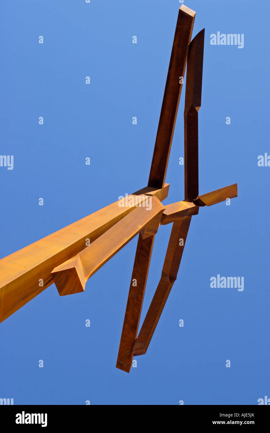 Huge High Modern Cross at Fatima Portugal Stock Photo - Alamy