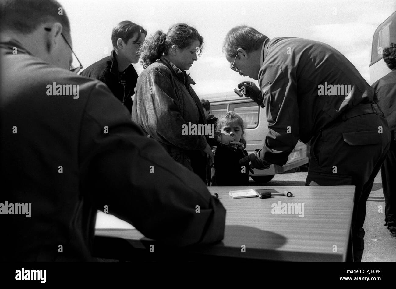 United nations border control hi-res stock photography and images - Alamy
