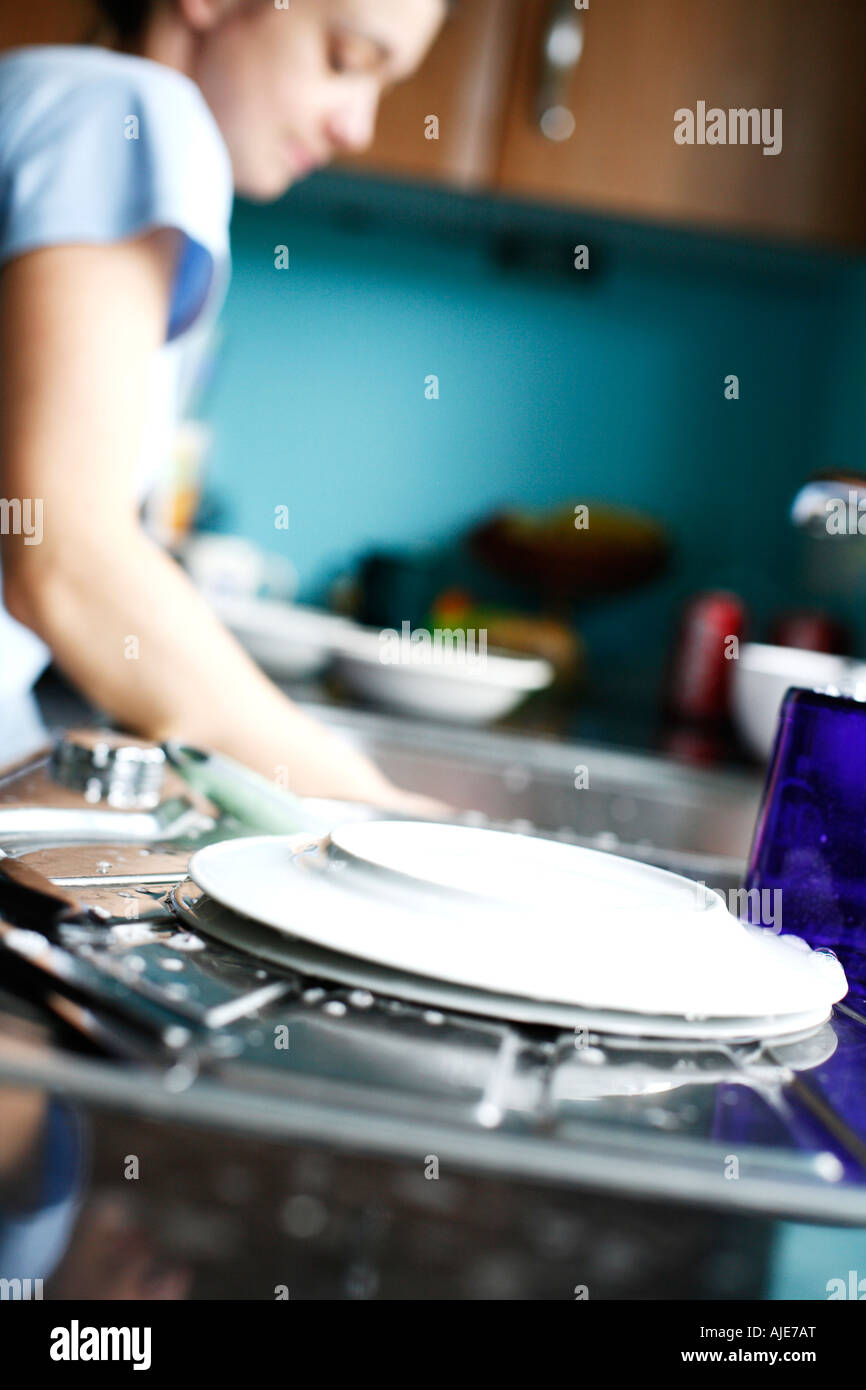 Kitchen after meal hi-res stock photography and images - Alamy