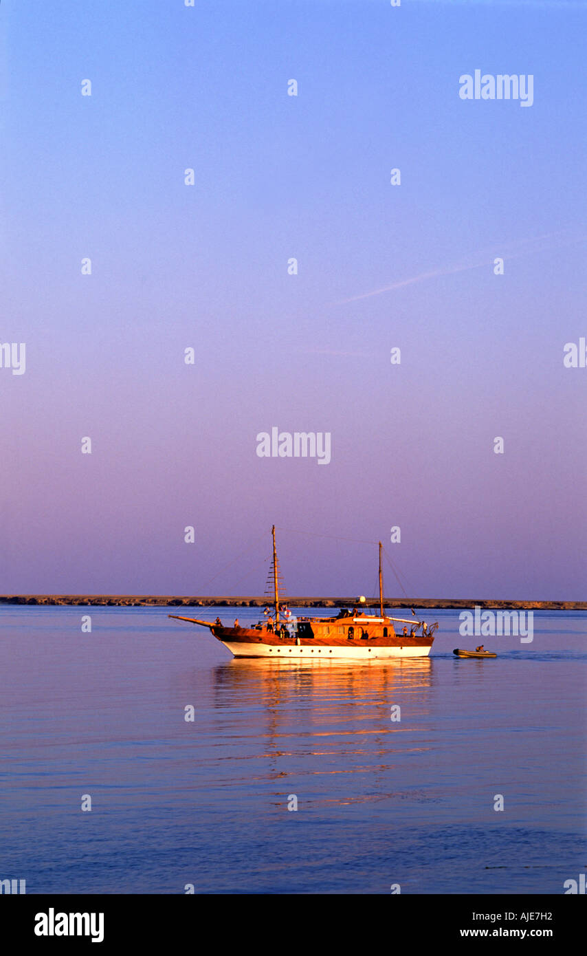 Yacht in the Southern Red Sea Egypt Stock Photo - Alamy