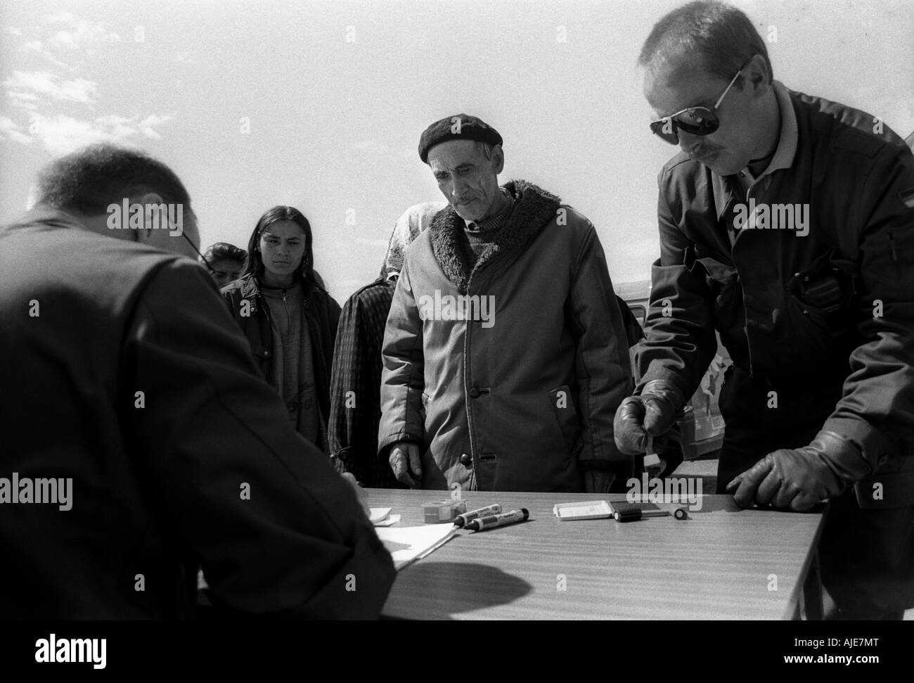 United nations border control hi-res stock photography and images - Alamy