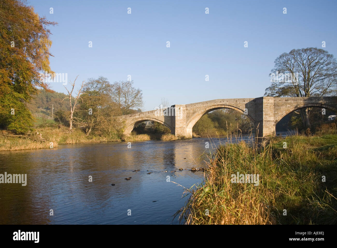 River wharfe barden bridge hi-res stock photography and images - Alamy
