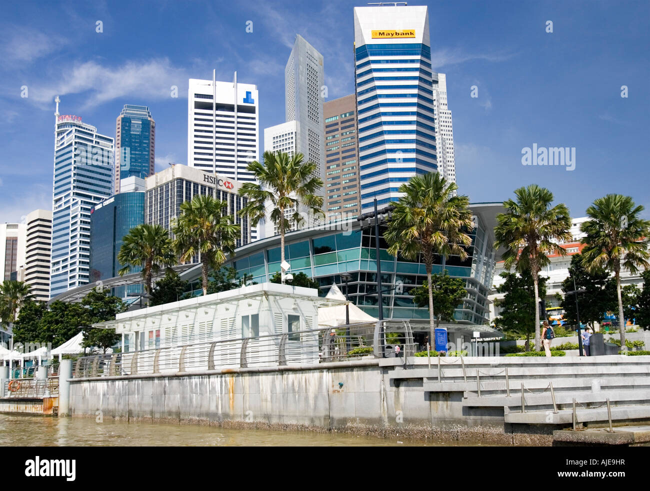 Bank and financial company tower buildings Singapore Stock Photo - Alamy