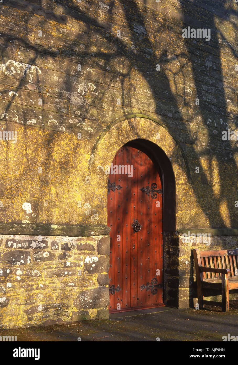 Doorway of St Mary's Church, Strata Florida Near Pontrhydfendigaid ...