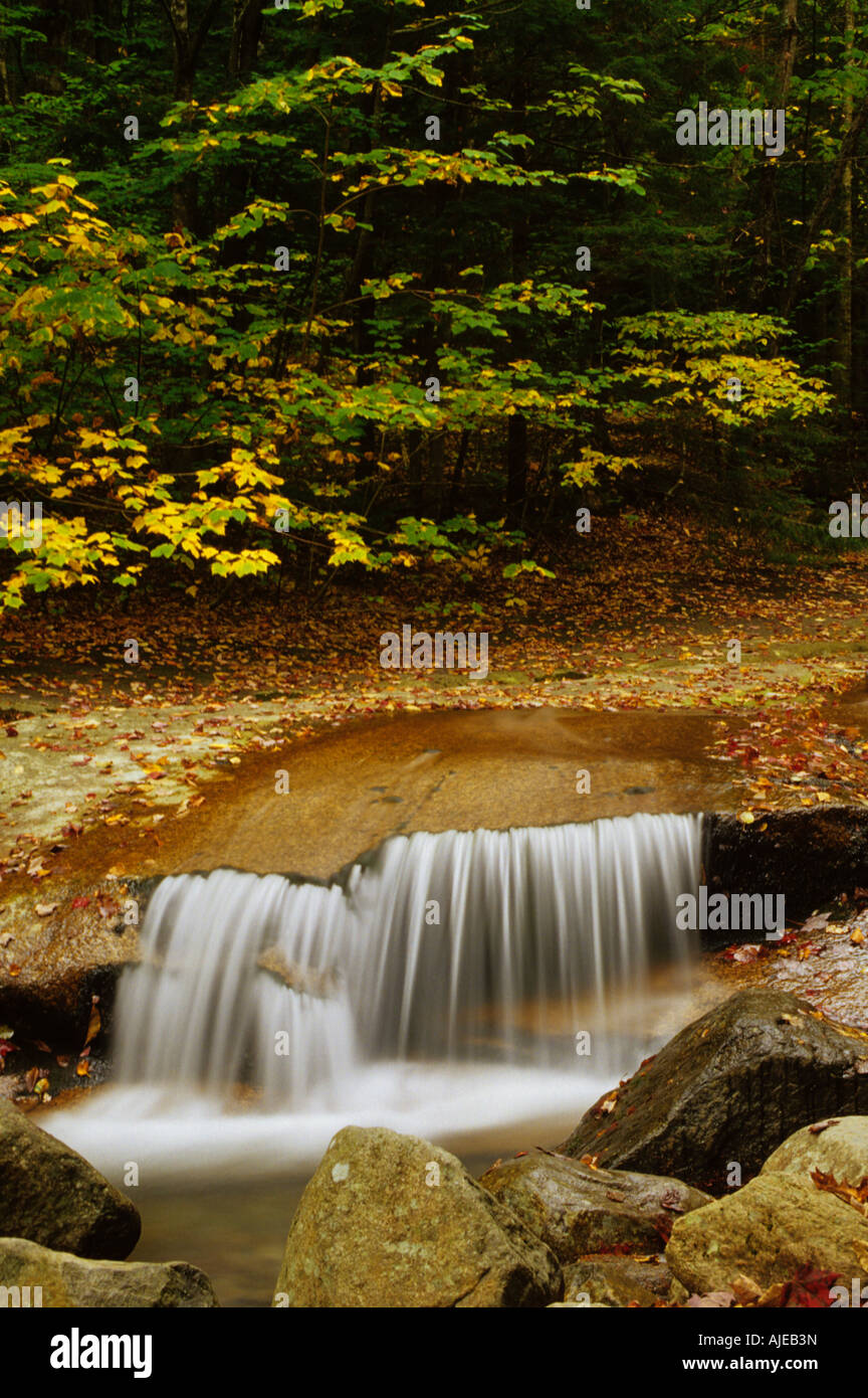 The Flume waterfall in New Hampshire Stock Photo - Alamy