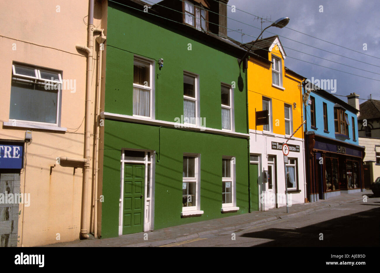 Bantry Co Cork Ireland Coloured buildings Stock Photo - Alamy