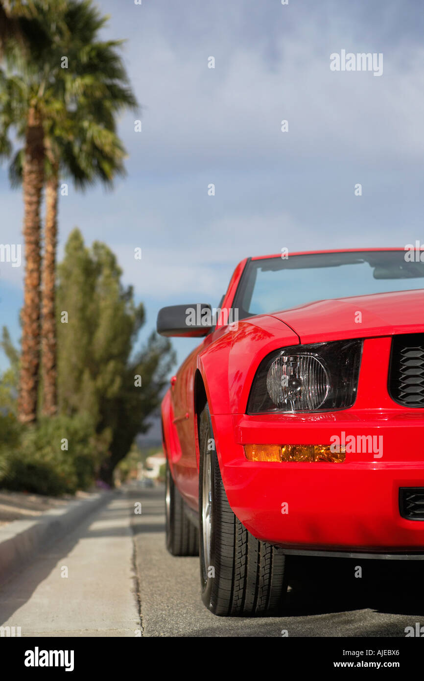 Red convertible car hi-res stock photography and images - Alamy