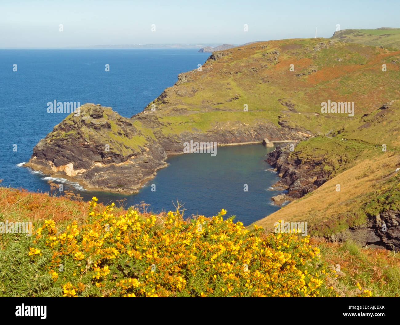 From Wilapark Coastal Path Penally Point Boscastle Cornwall Atlantic ...