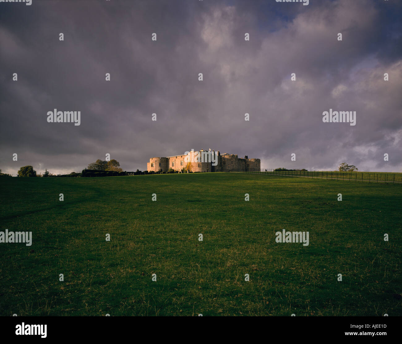 Chirk Castle Wrexham Wales Stock Photo - Alamy