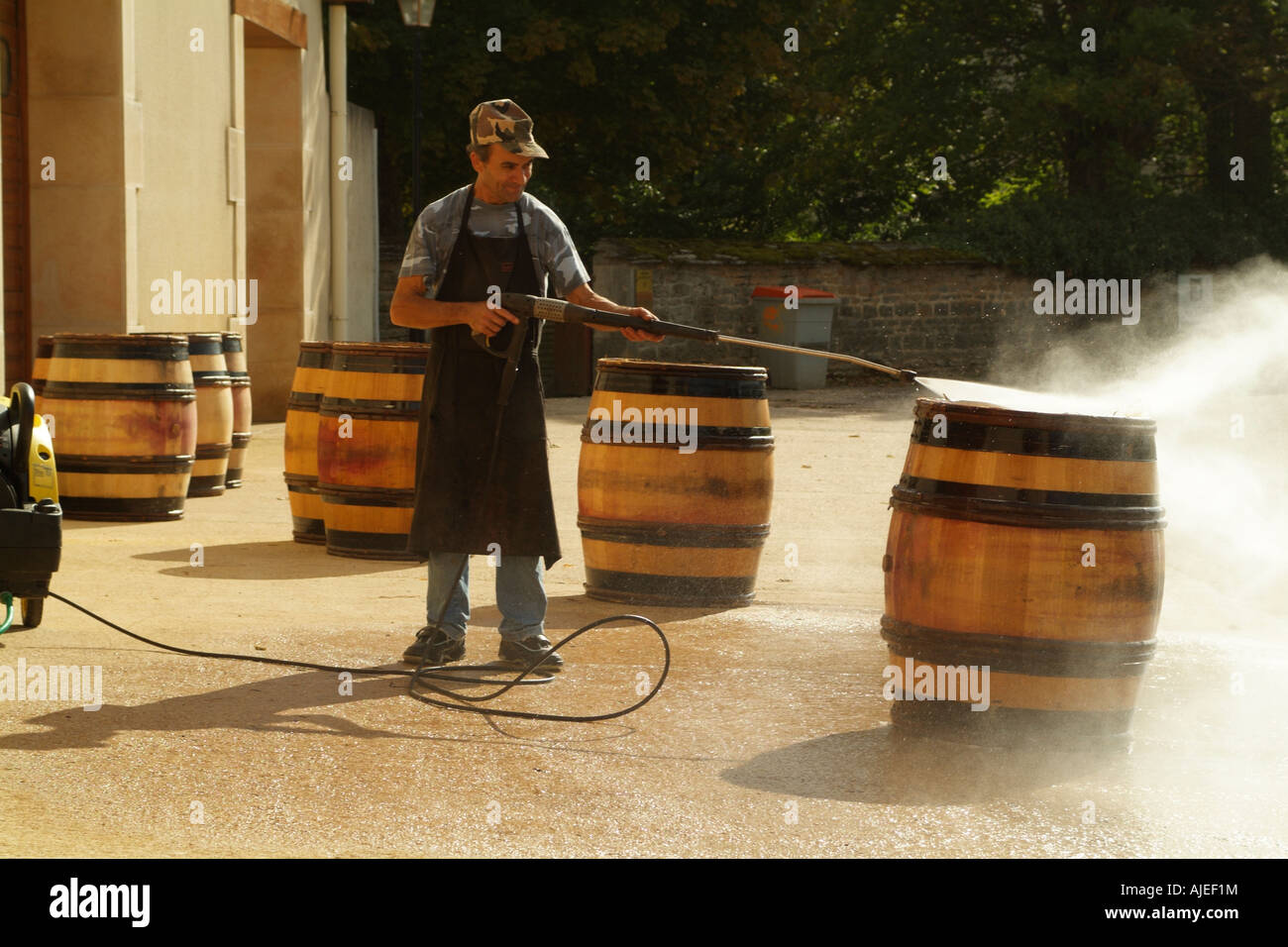 Gevrey chambertin wine barrels hi-res stock photography and images - Alamy