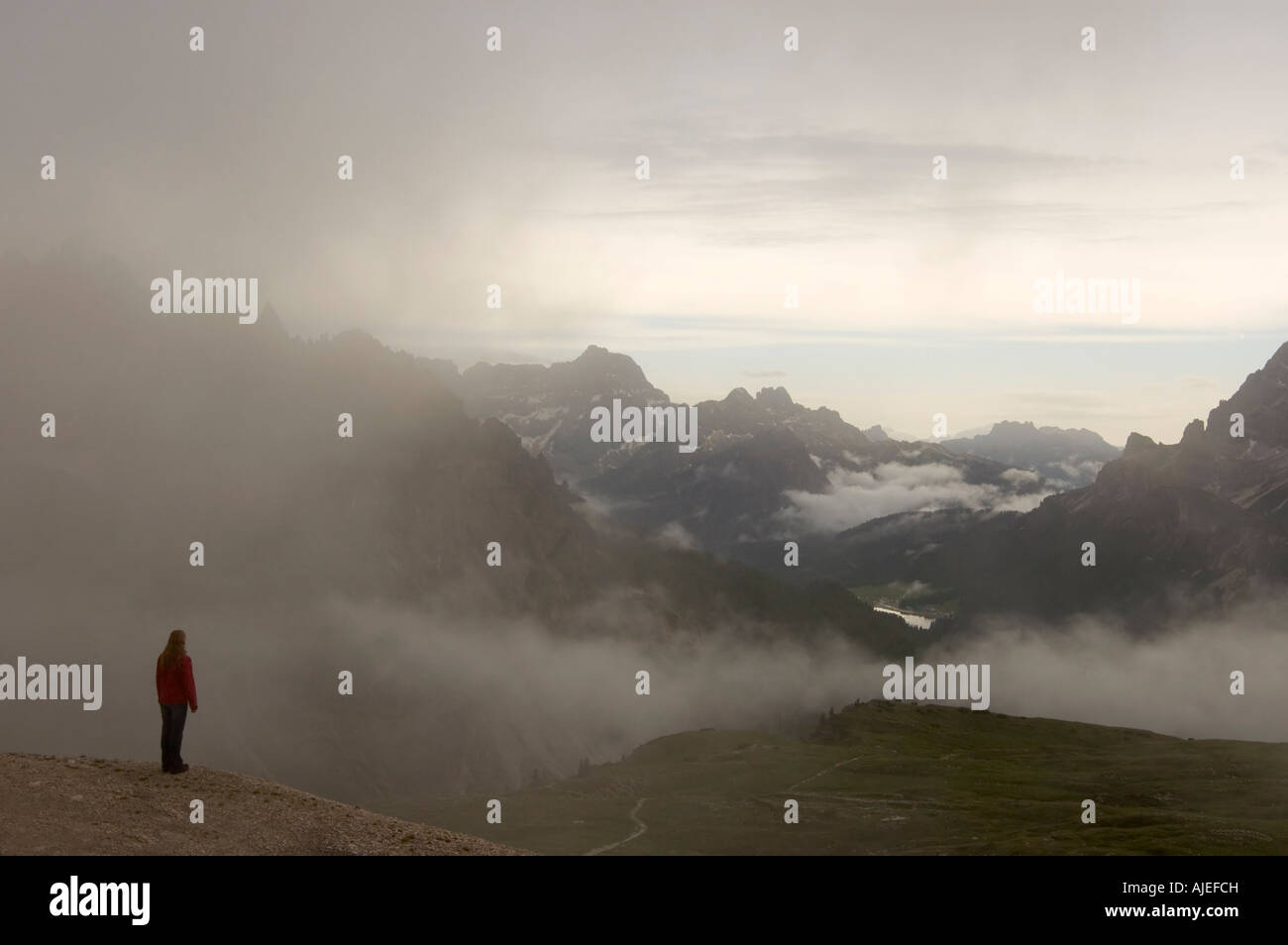 Taking in the view Stock Photo - Alamy