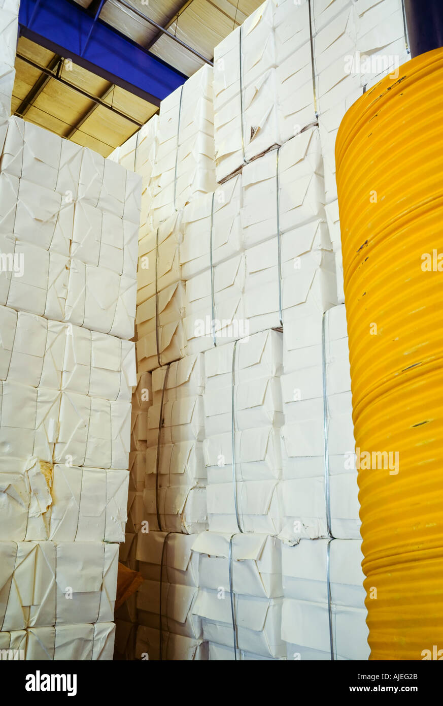 Raw pulp in warehouse Stock Photo - Alamy