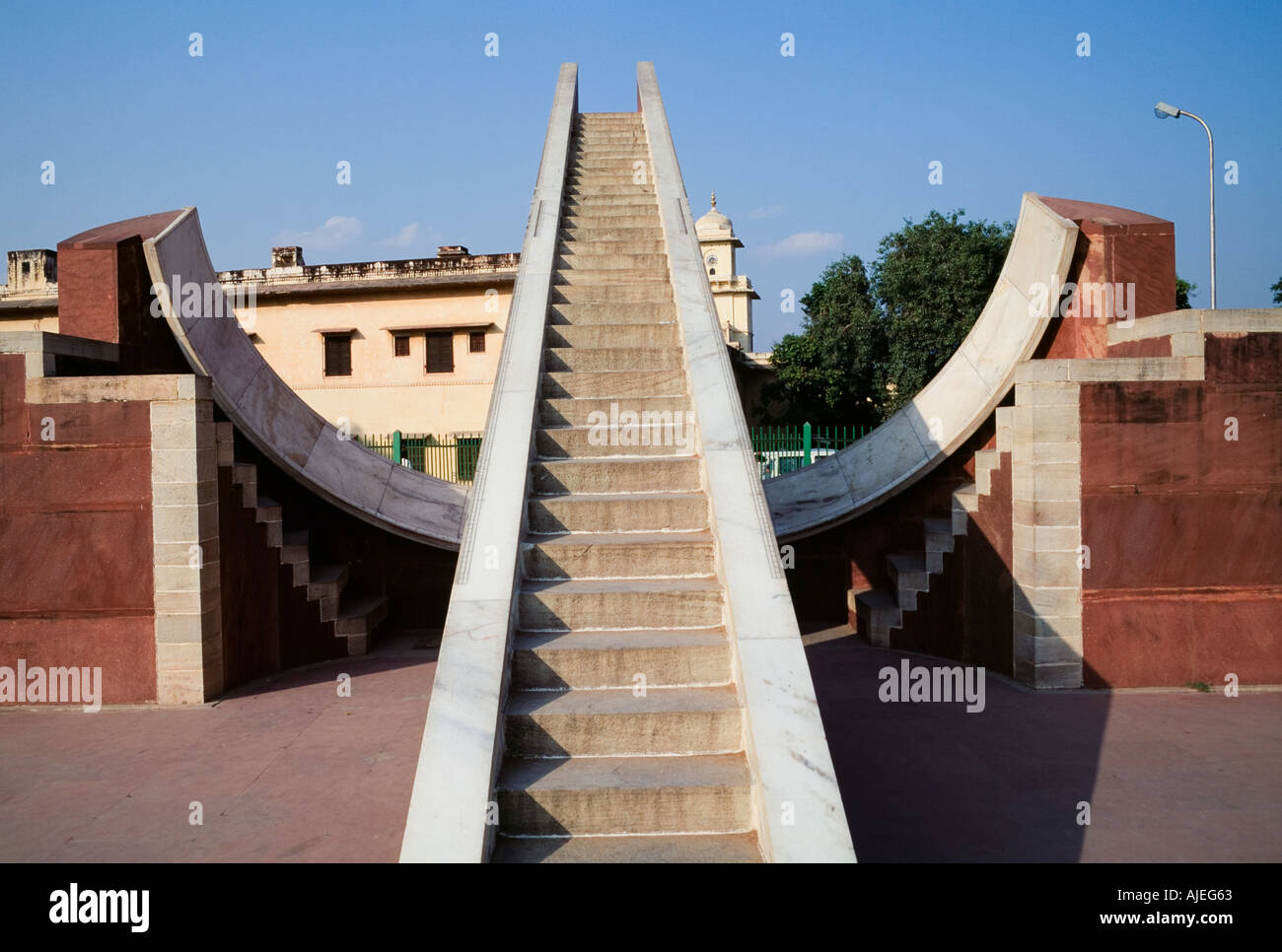 Jaipur Rajasthan India Asia Jantar Mantar observatory Stock Photo - Alamy