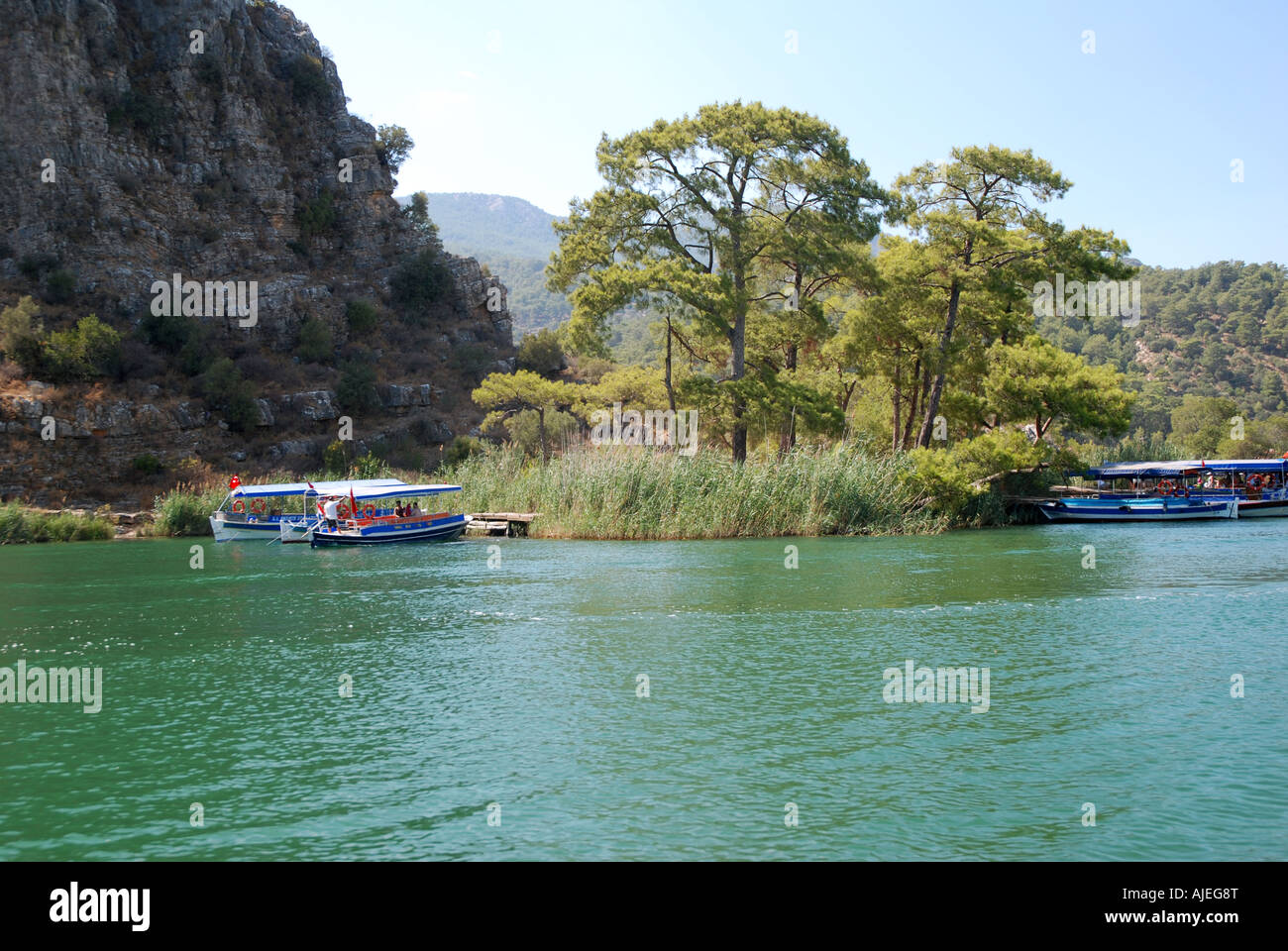 Dalyan river in Turkey Stock Photo - Alamy