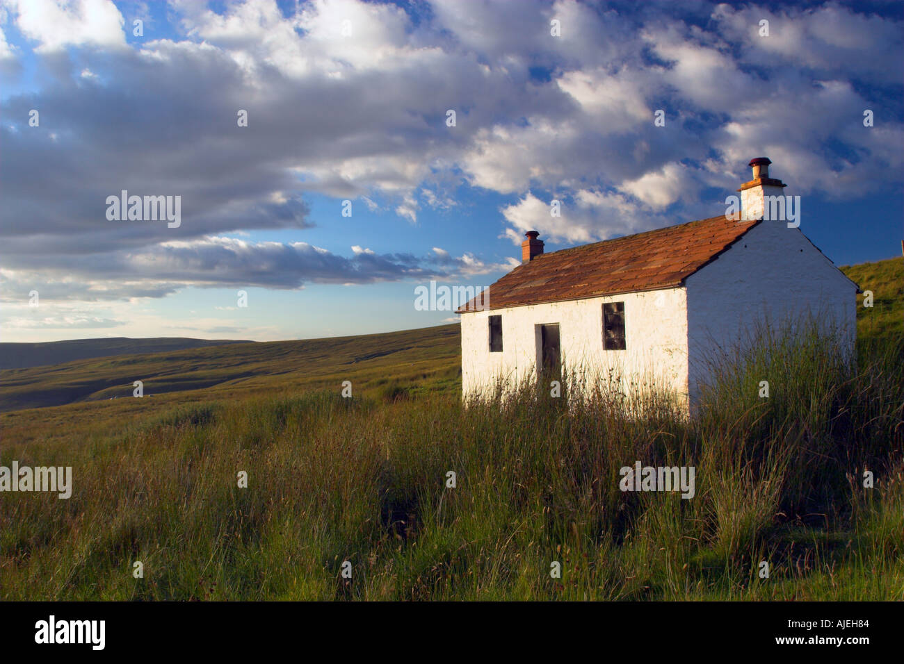 England Cumbria Hartside A small cottage located within the barren ...