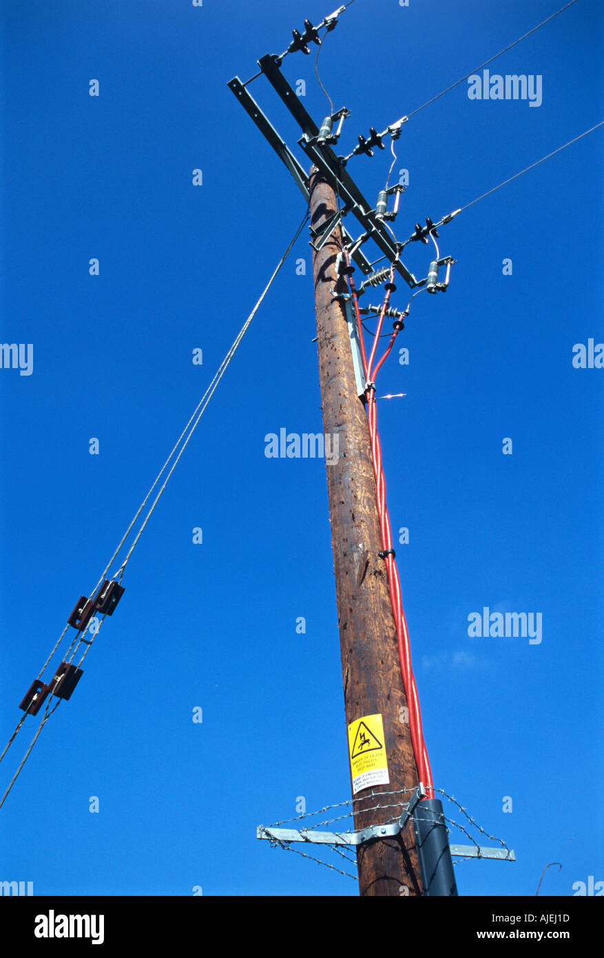 Electric Power Lines Stock Photo - Alamy