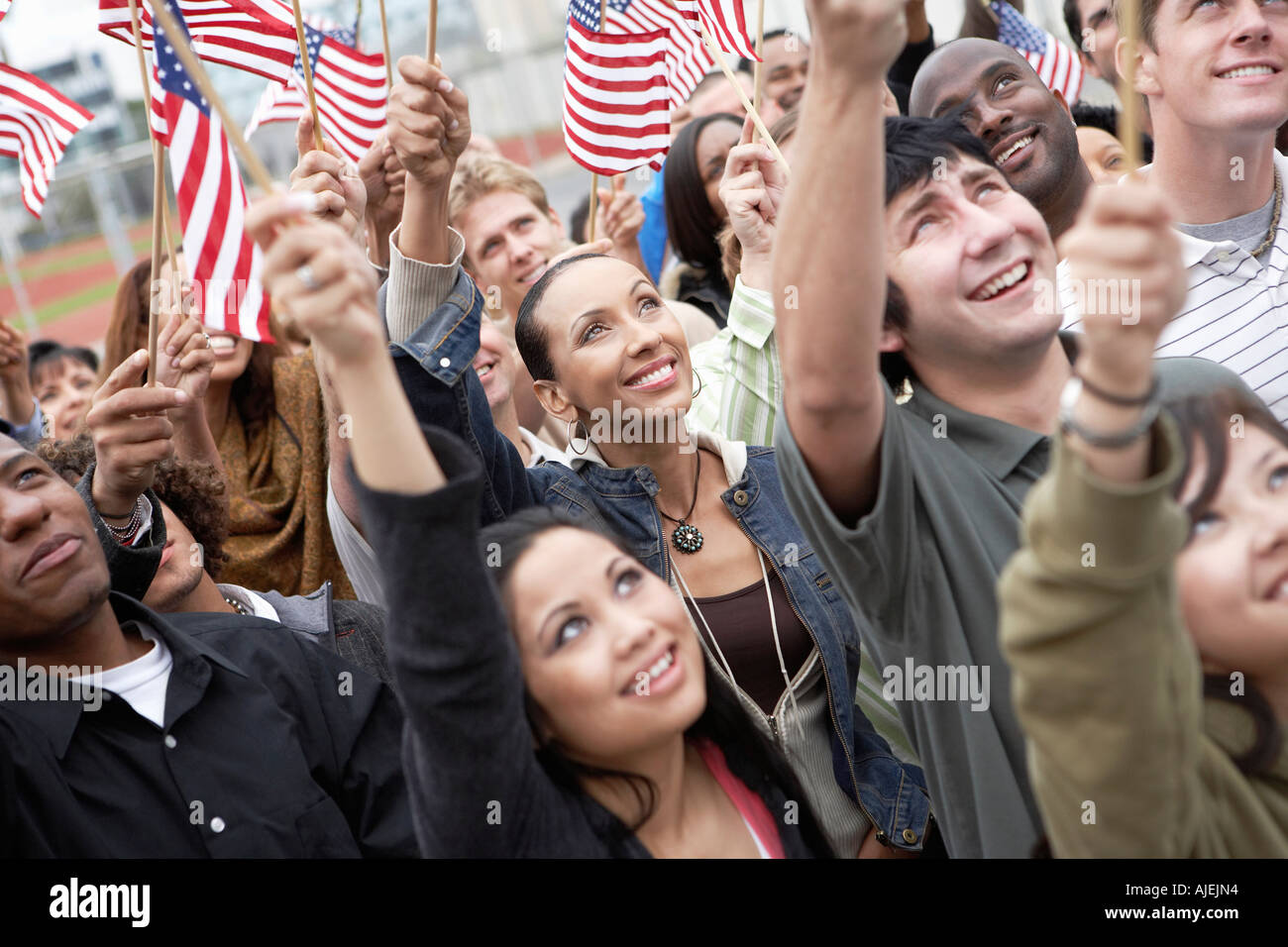 American rally hi-res stock photography and images - Alamy