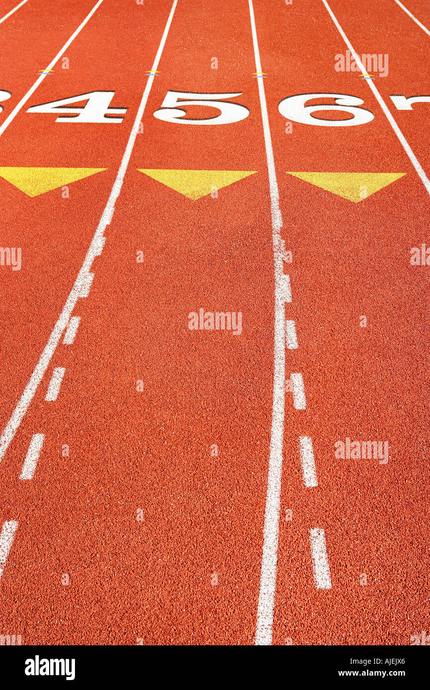 Six lane track hi-res stock photography and images - Alamy