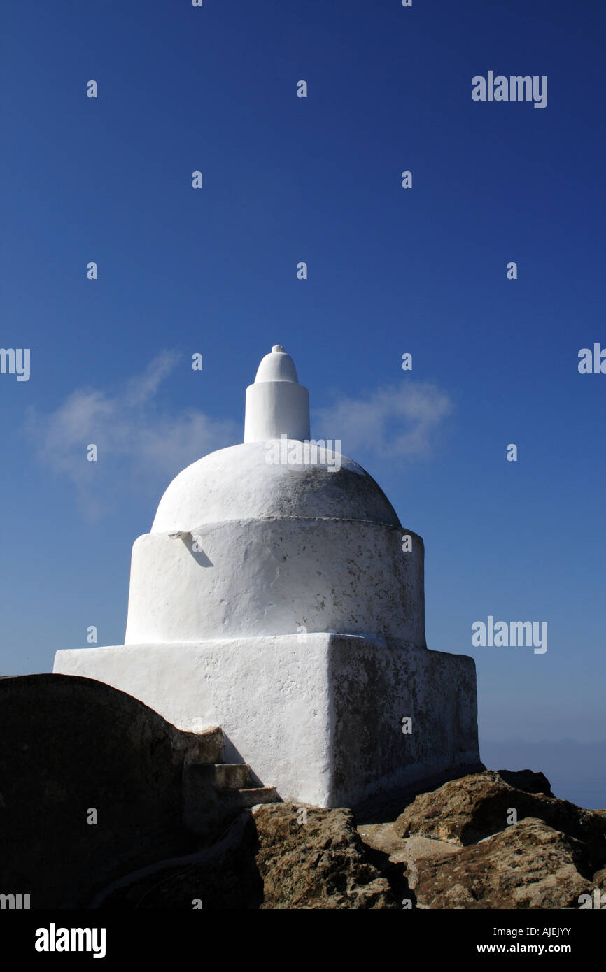 The Church of Chiesa Vecchia on the island of Lipari Aeolian Islands ...