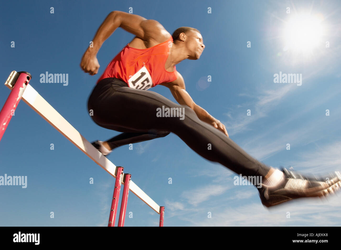 Jumping hurdle hi-res stock photography and images - Alamy
