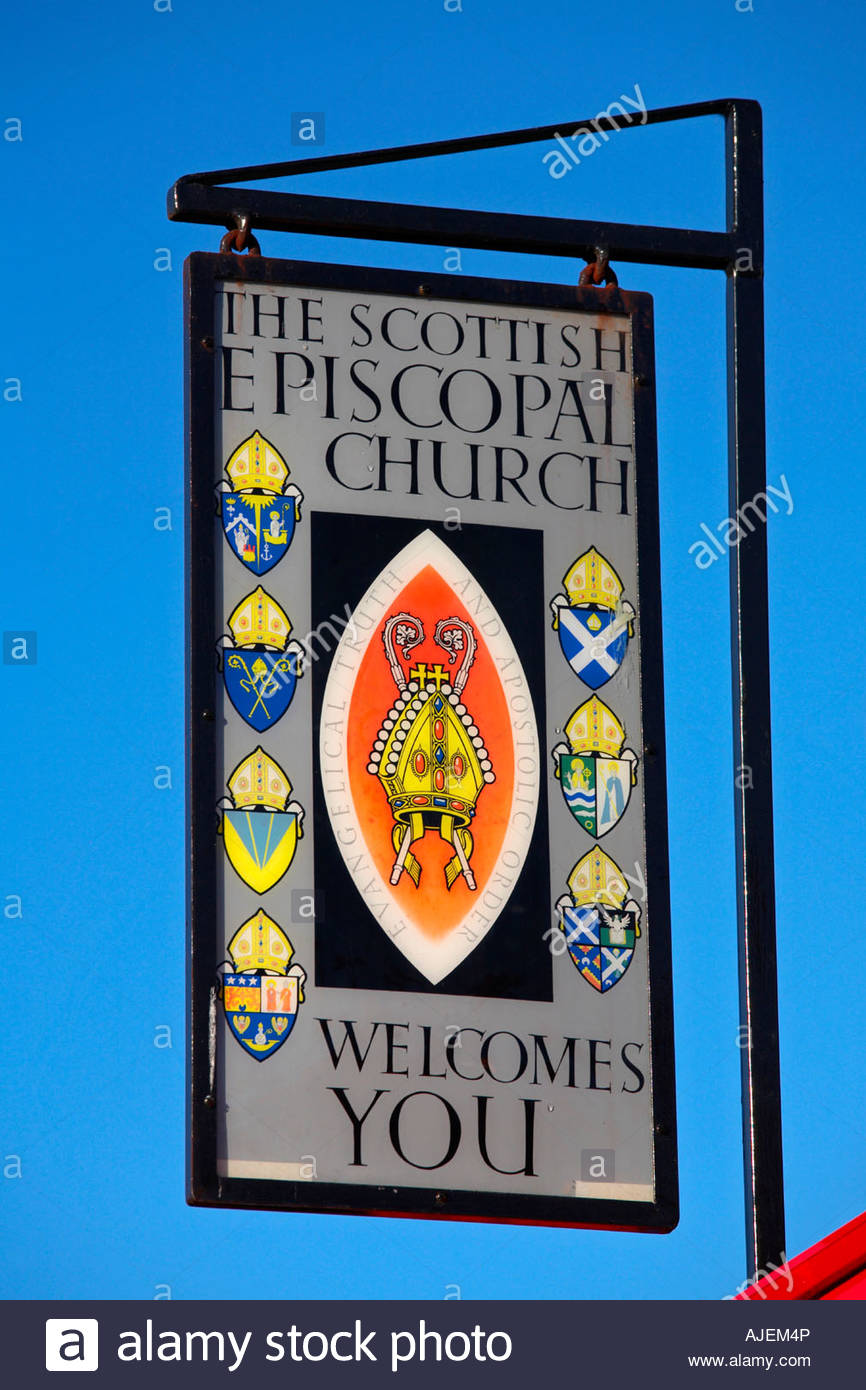 Scottish Episcopal Church Sign Stock Photos & Scottish Episcopal Church ...