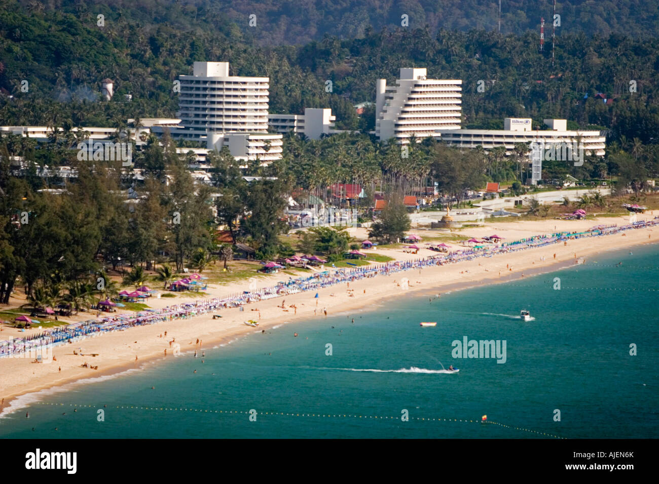 Popular holiday spot Karon Beach Phuket Thailand Stock Photo - Alamy