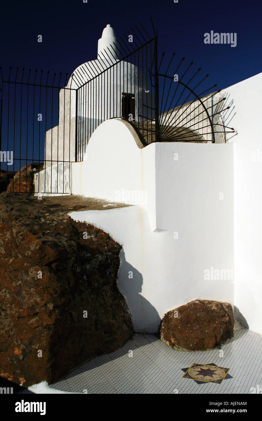 The Church of Chiesa Vecchia on the island of Lipari Aeolian Islands ...