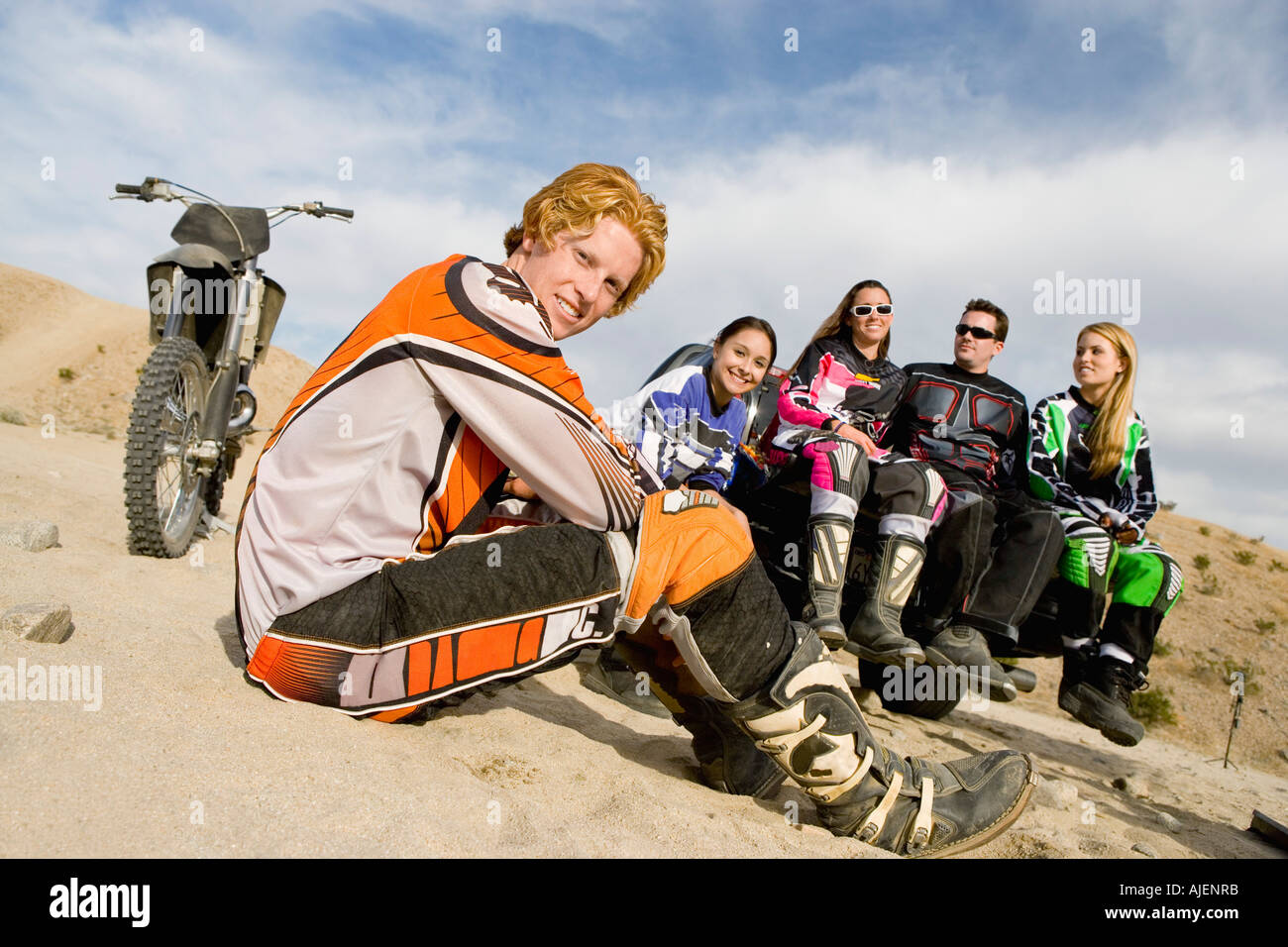 Motocross racer portrait hi-res stock photography and images - Alamy