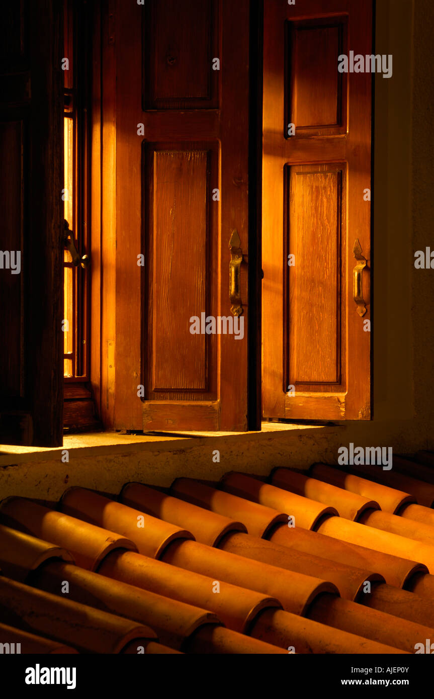 Light from open window Stock Photo - Alamy