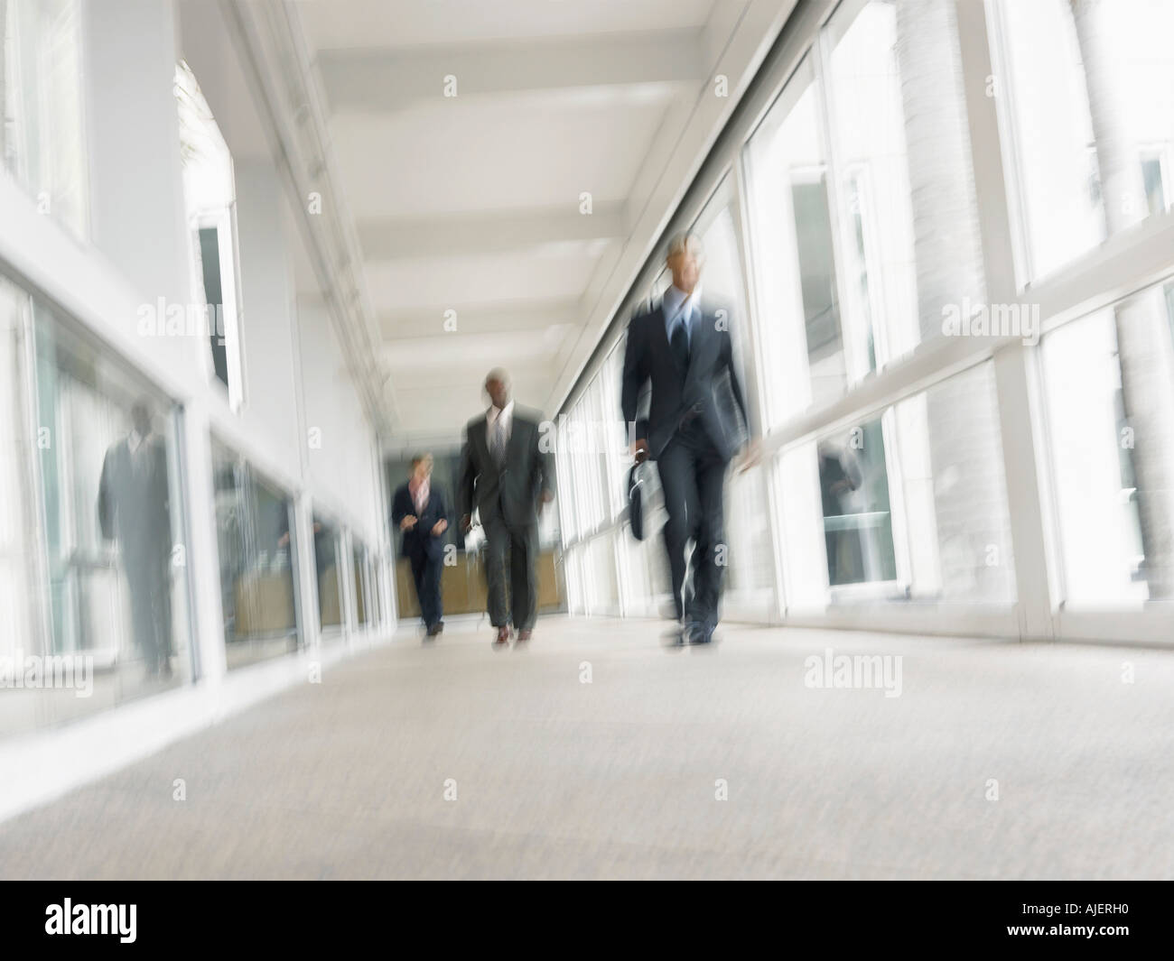 People walking down corridor motion hi-res stock photography and images ...