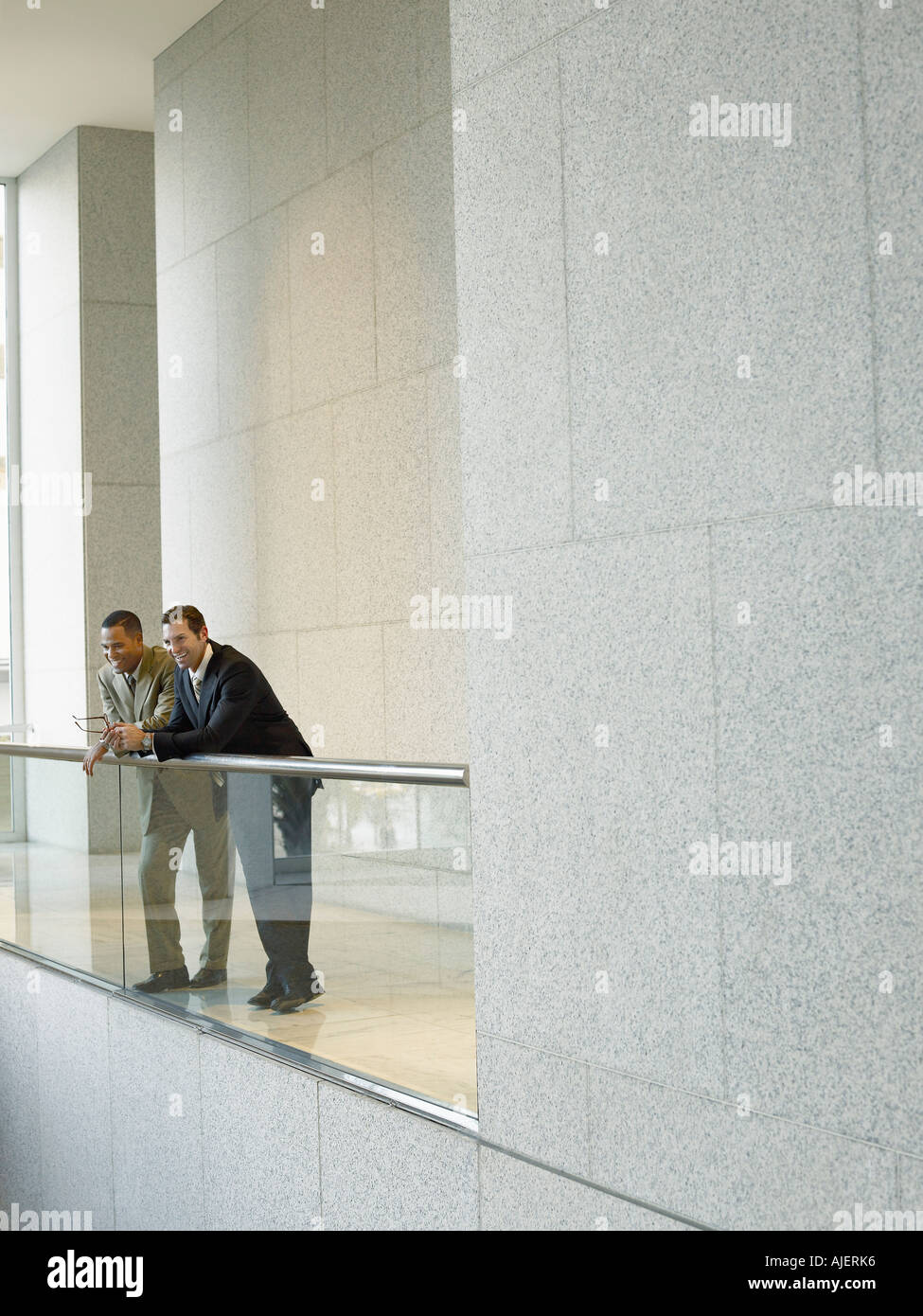 Man office railing side hi-res stock photography and images - Alamy