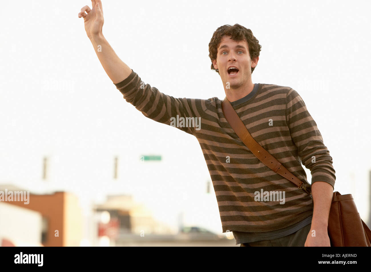 Signalling arms hi-res stock photography and images - Alamy