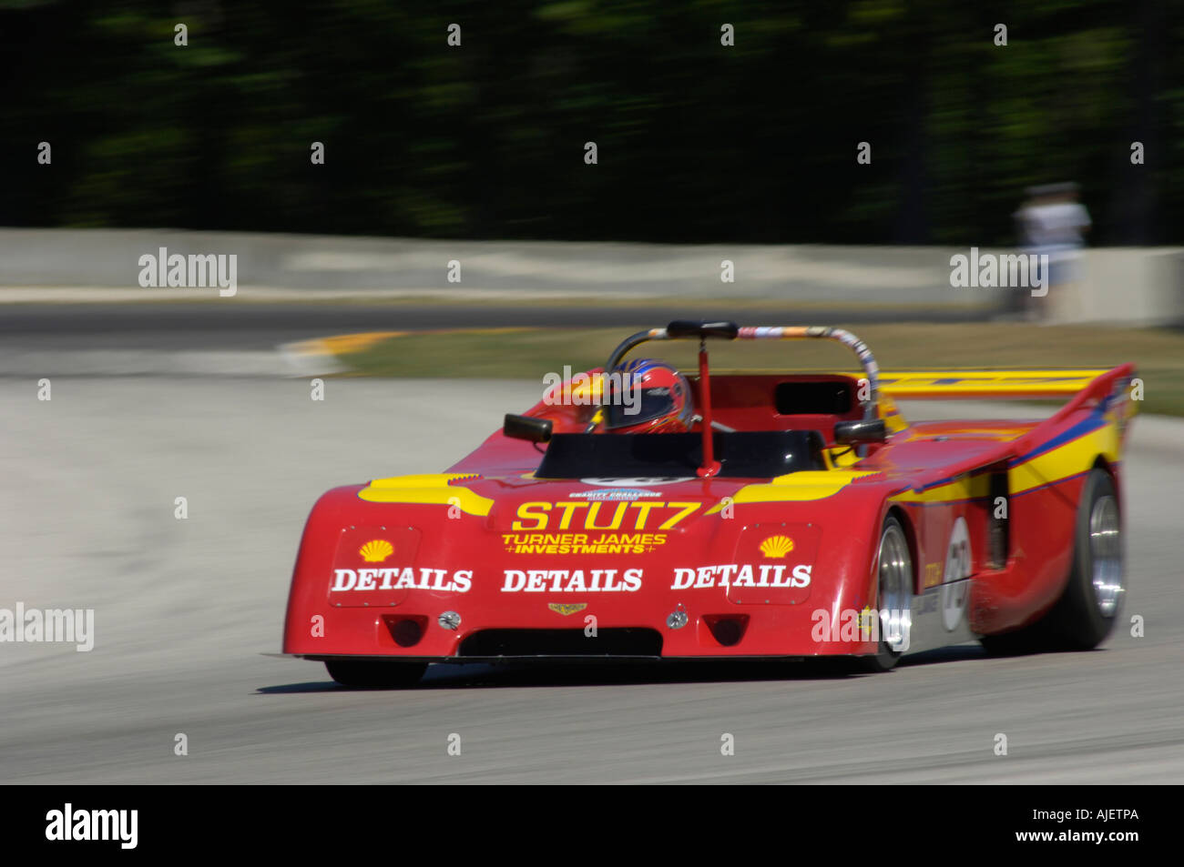 Turner Woodard races his 1975 Chevron B31 at the 2006 Kohler ...