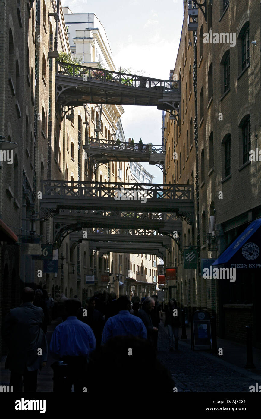 Butler's Wharf London Stock Photo - Alamy