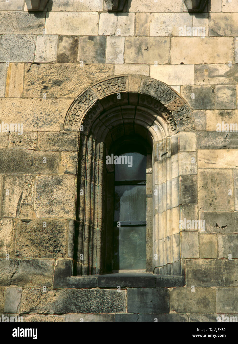 Detail of a window, southern facade of Lund Domkyrkan ( Cathedral ...