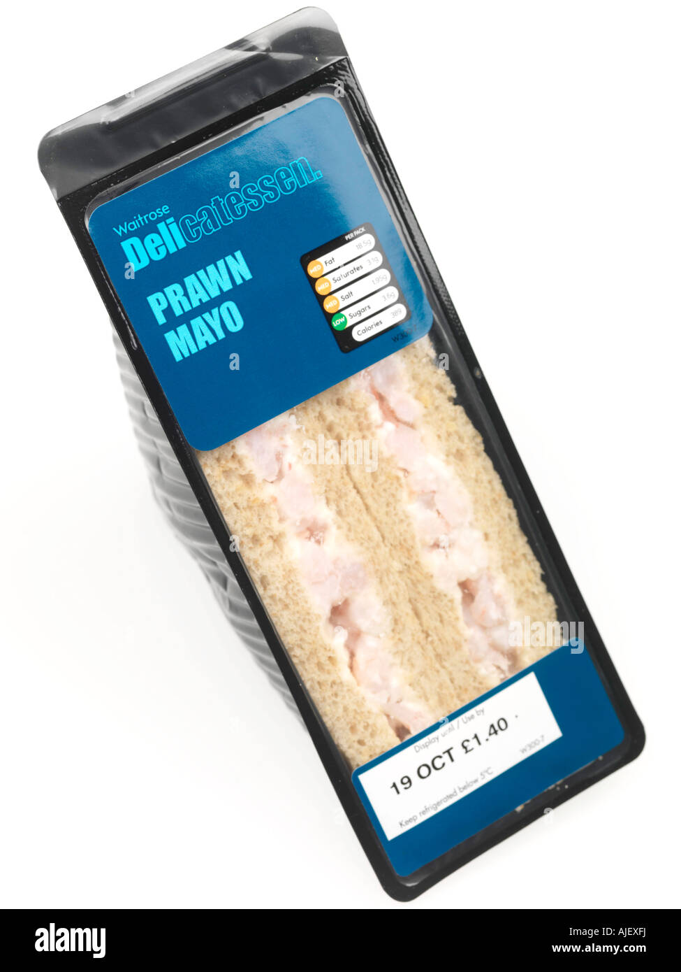 Prawn mayo sandwich lunch snack meal hi-res stock photography and ...