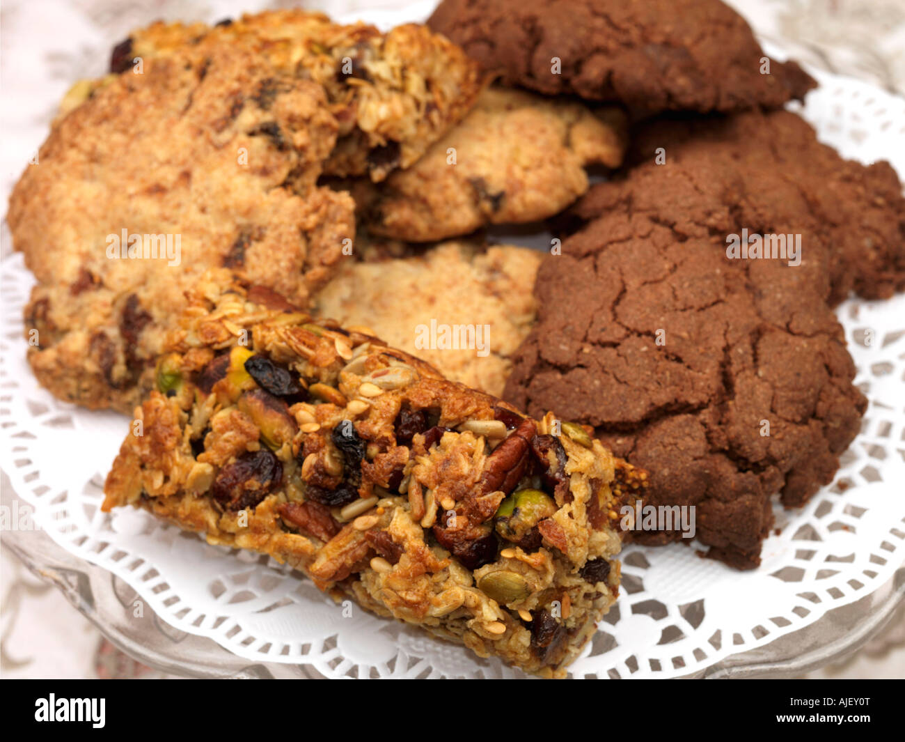 Oat biscuits with fruit hi-res stock photography and images - Alamy