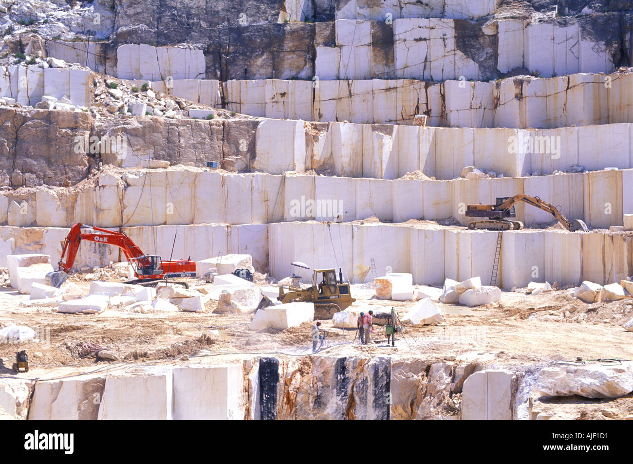 GREECE AEGEAN SEA THASSOS ISLAND MARBLE QUARRY Stock Photo - Alamy