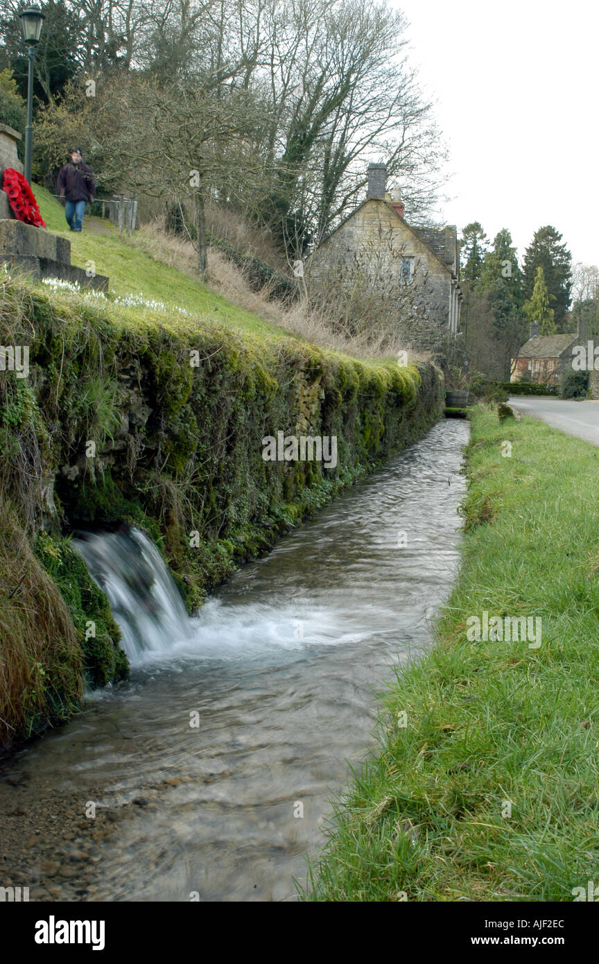 Spring water at Compton Abdale Stock Photo - Alamy