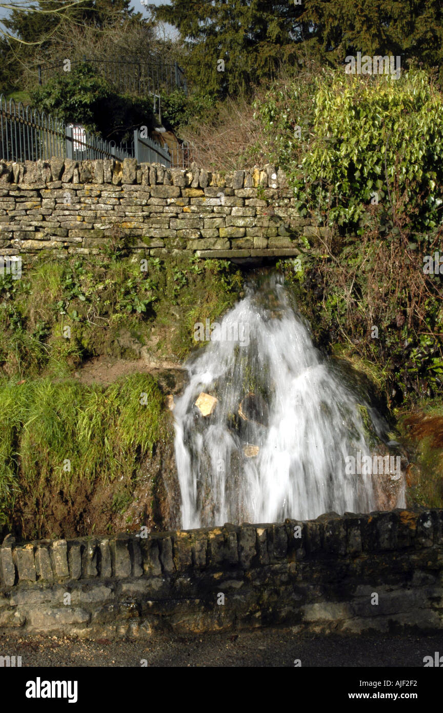 Spring water at Chedworth Stock Photo - Alamy