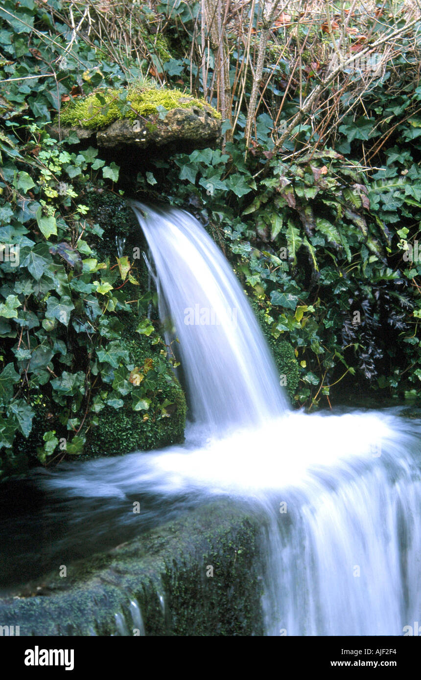 Spring water at Compton Abdale Stock Photo - Alamy