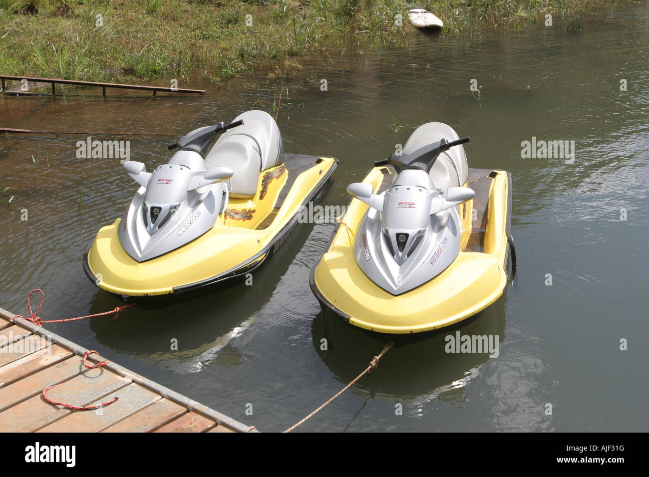 two jet ski Stock Photo - Alamy